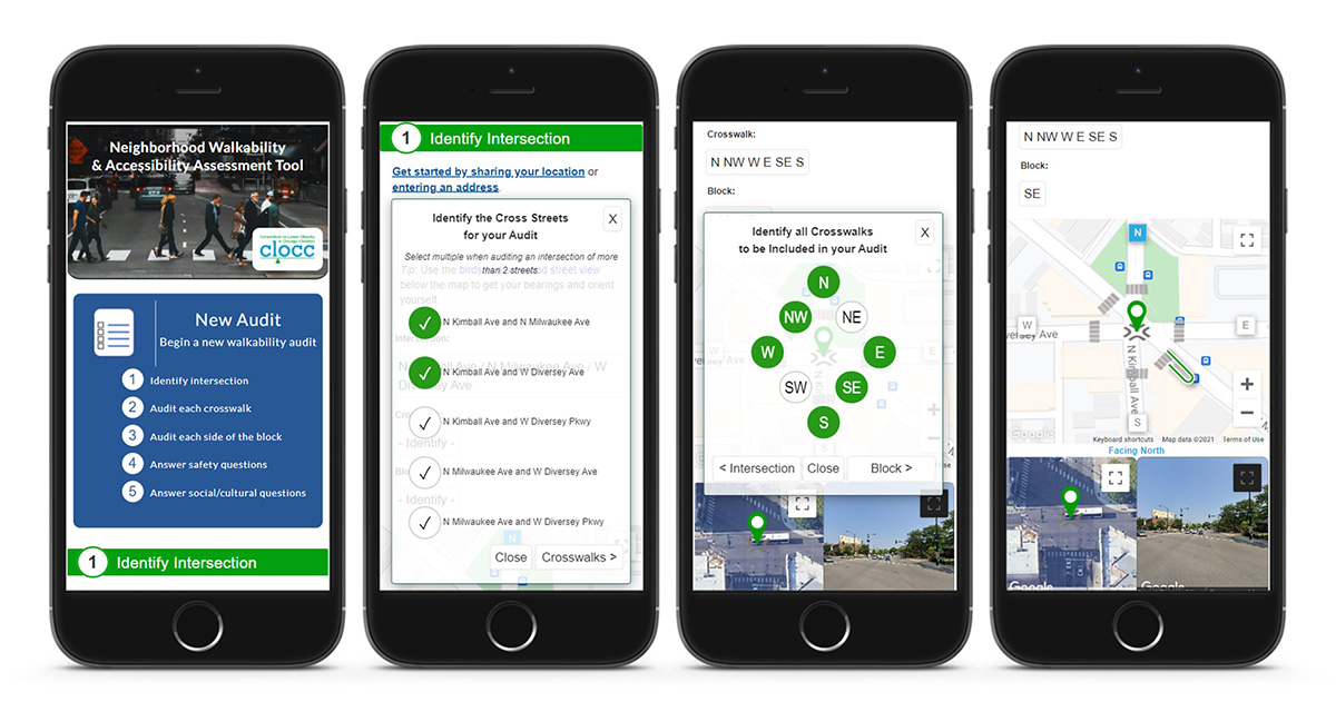 CNT Develops Mobile Web App for Walkability Assessments | Center for ...