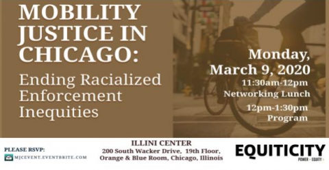 Mobility Justice in Chicago: Ending Racialized Enforcement Inequities ...